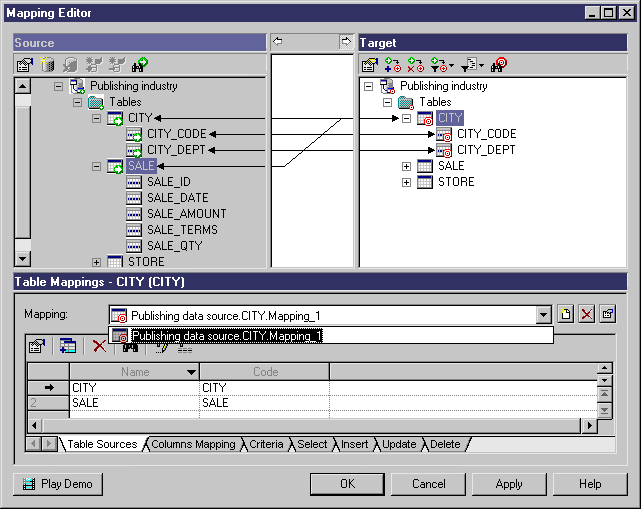 Mapping Examples